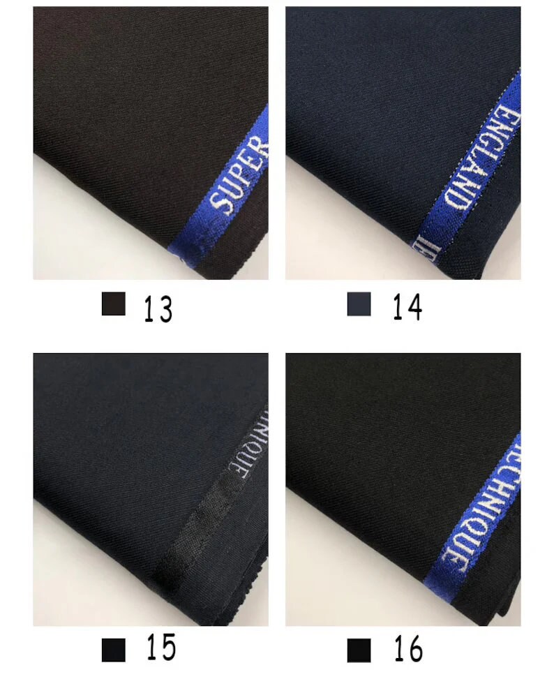 Wool Suiting Fabric Worsted Wool Fabric by the Half Yard - Etsy