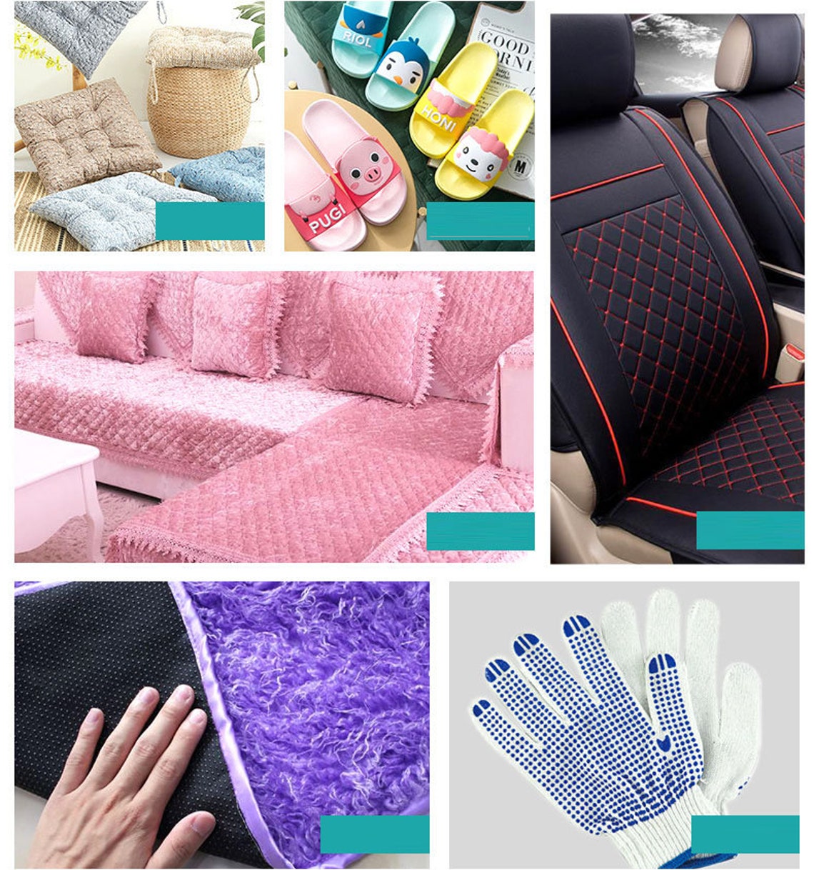 Dotted Non Slip Fabric Anti Slip Fabric Grip Fabric Non - Etsy