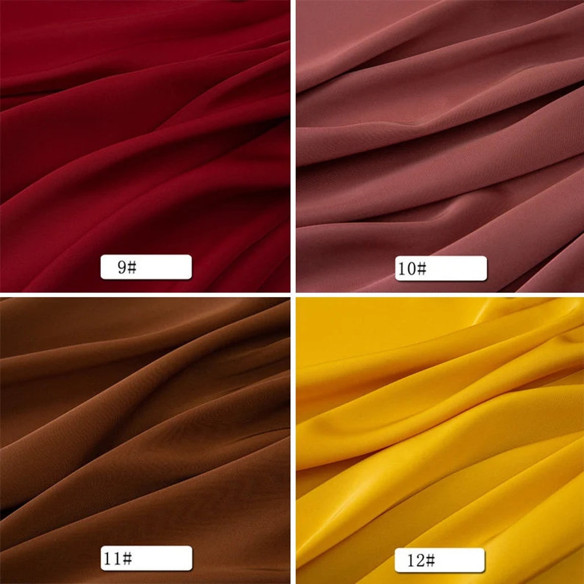 Silky Stretch Charmeuse Satin Fabric, Sells by the Half Yard, Many ...