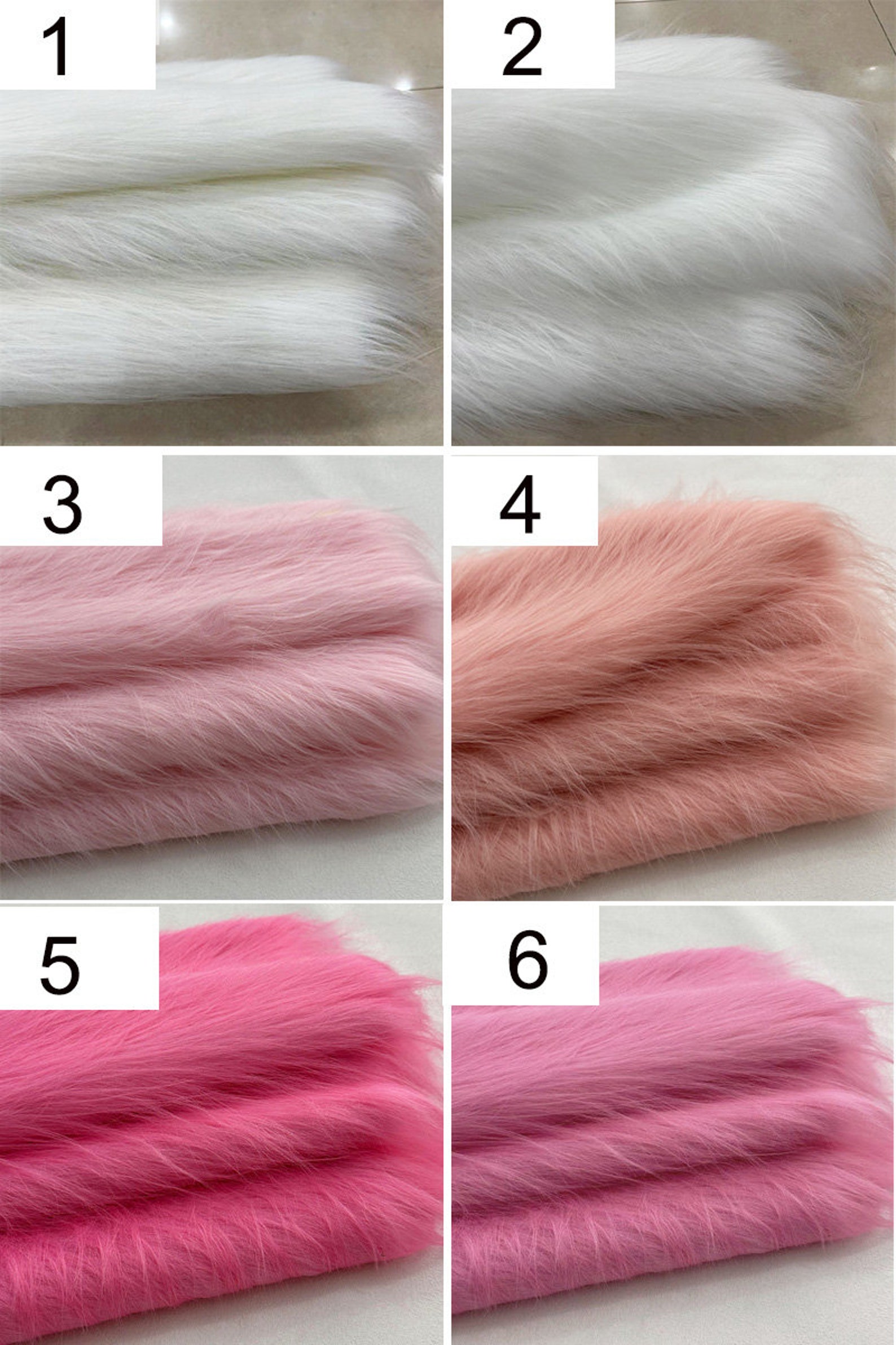 LONG Pile PLUSH Fabric, Faux Fur Fabric, Fursuit Prop, Fursuit Material ...