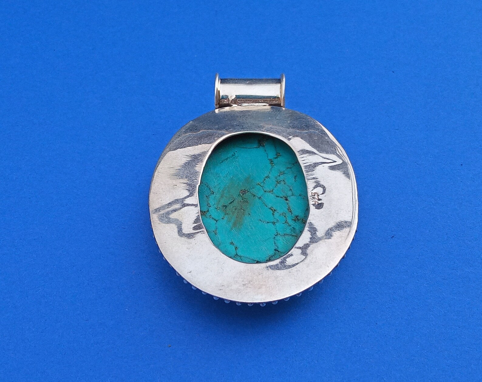 Turquoise Pendant Real Turquoise Pendant Natural Turquoise Pendant ...