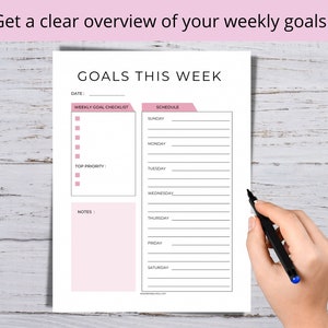 PRINTABLE Weight Loss Tracker Digital Weight Loss Chart - Etsy