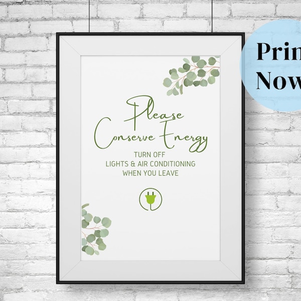 Turn off Ac Sign - Etsy