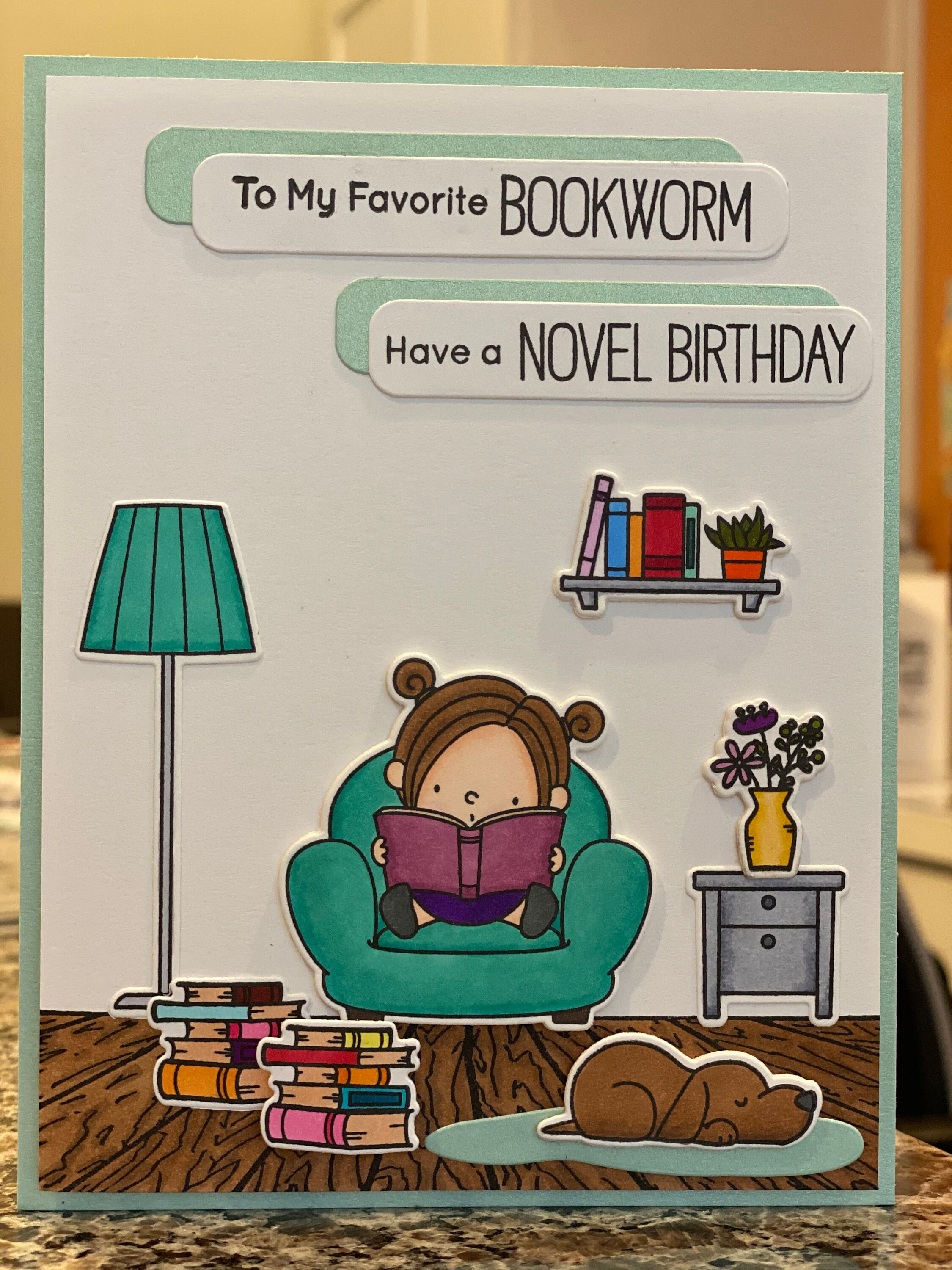 Book Friendship & Birthday Cards - Etsy