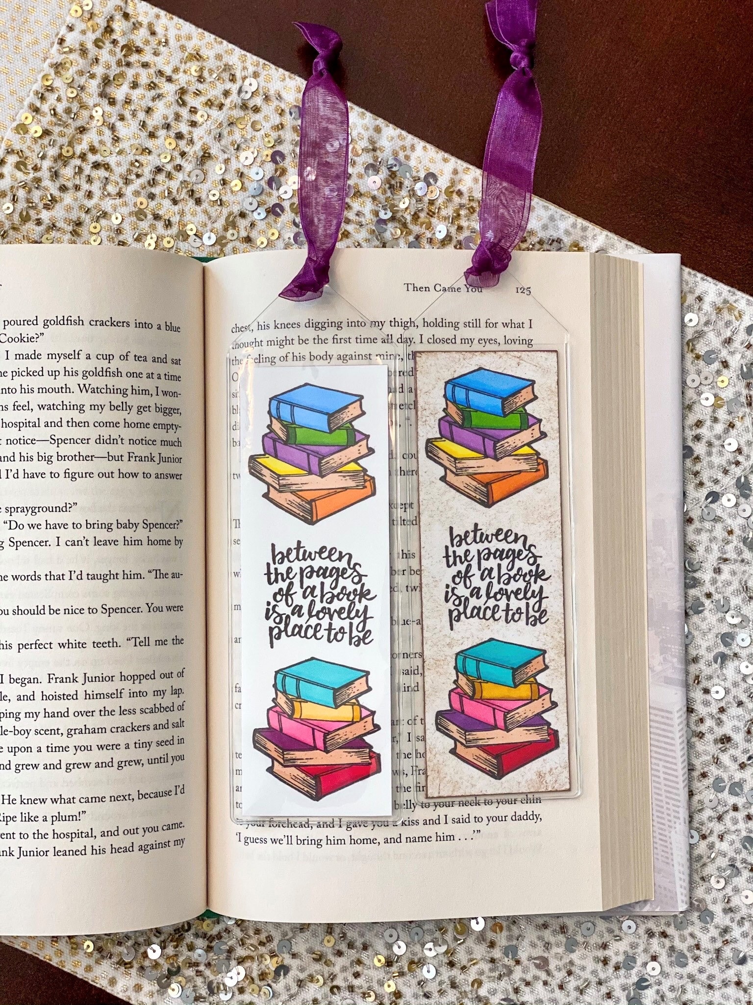 Book Lover Handmade Bookmark - Etsy