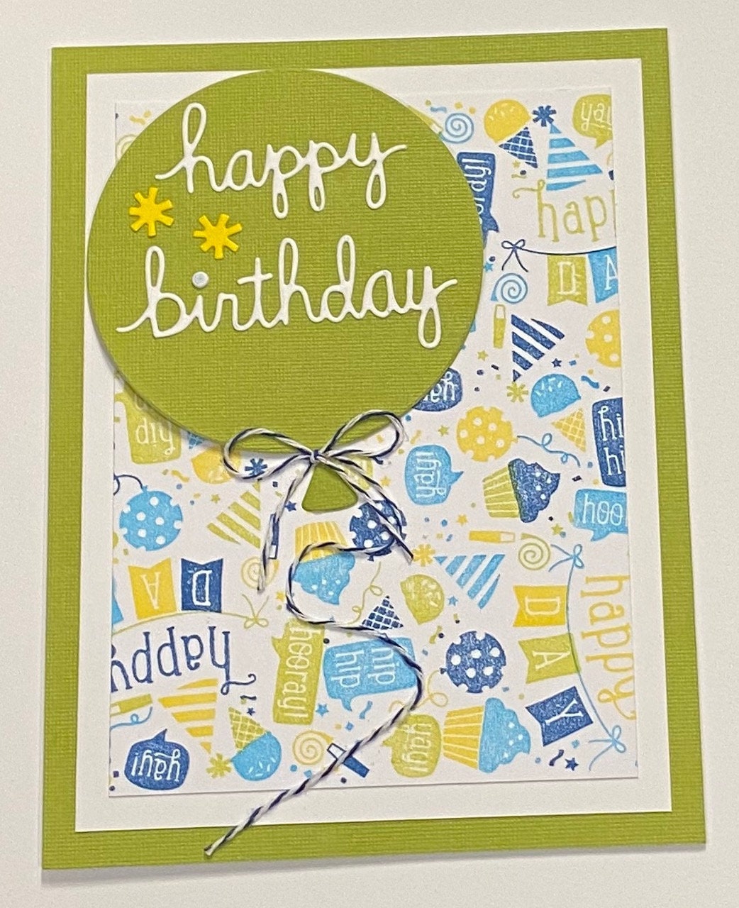 Happy Birthday Card - Etsy