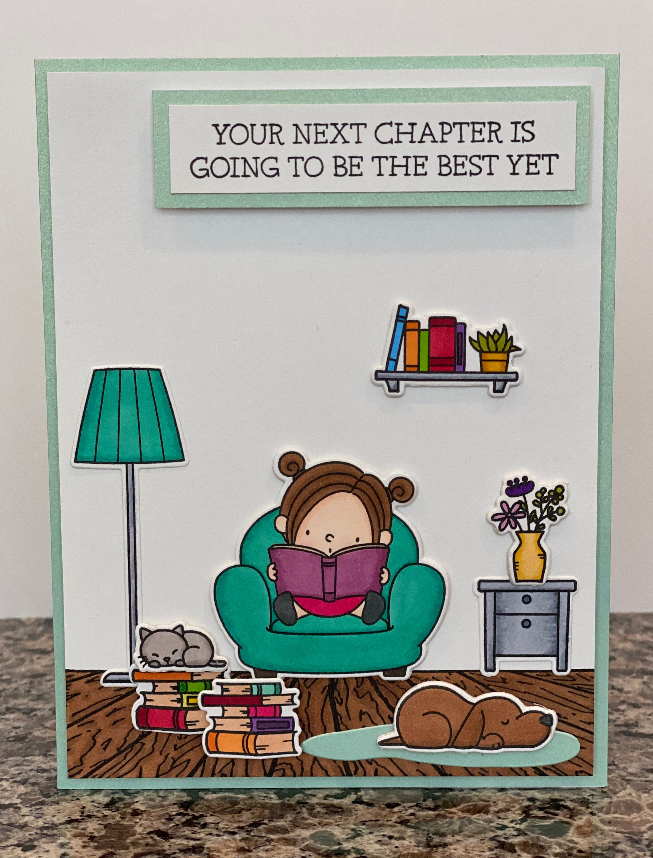 Book Friendship & Birthday Cards - Etsy
