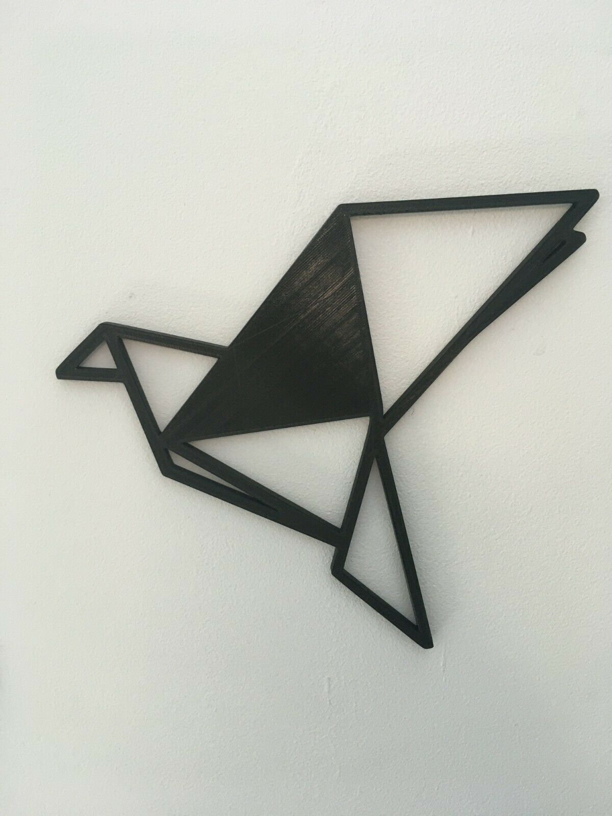 Geometric Flying Bird Three Pack Wall Art Decor Hanging | Etsy