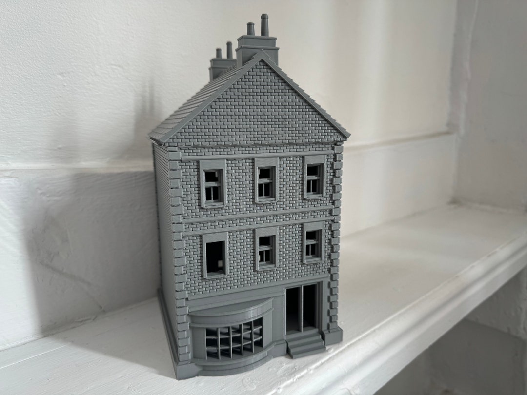 Large 3 Storey Town House Mansion Tabletop Terrain Wargaming Buildings ...