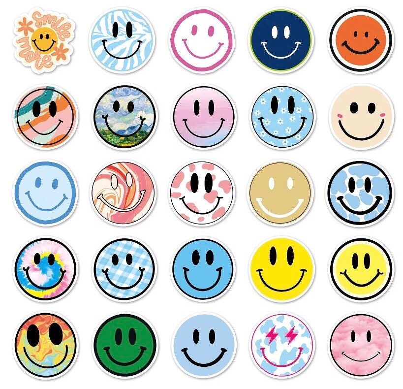 Smiley Face Sticker | Farfi Removable Waterproof Cute Smile Face Wall ... Smiley Face Sticker | Farfi Removable Waterproof Cute Smile Face Wall ...