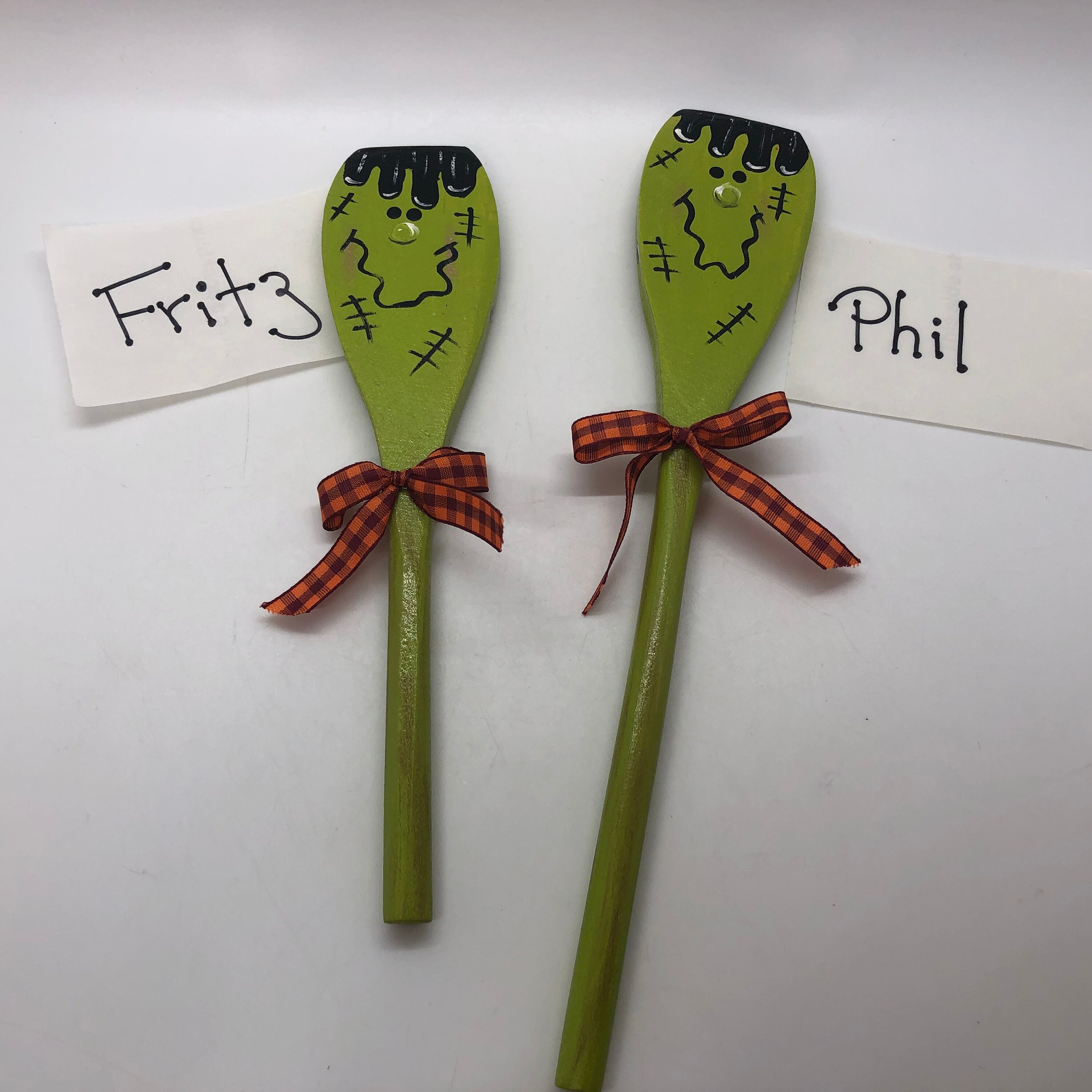 Hand Painted Wooden Halloween Spoons - Etsy