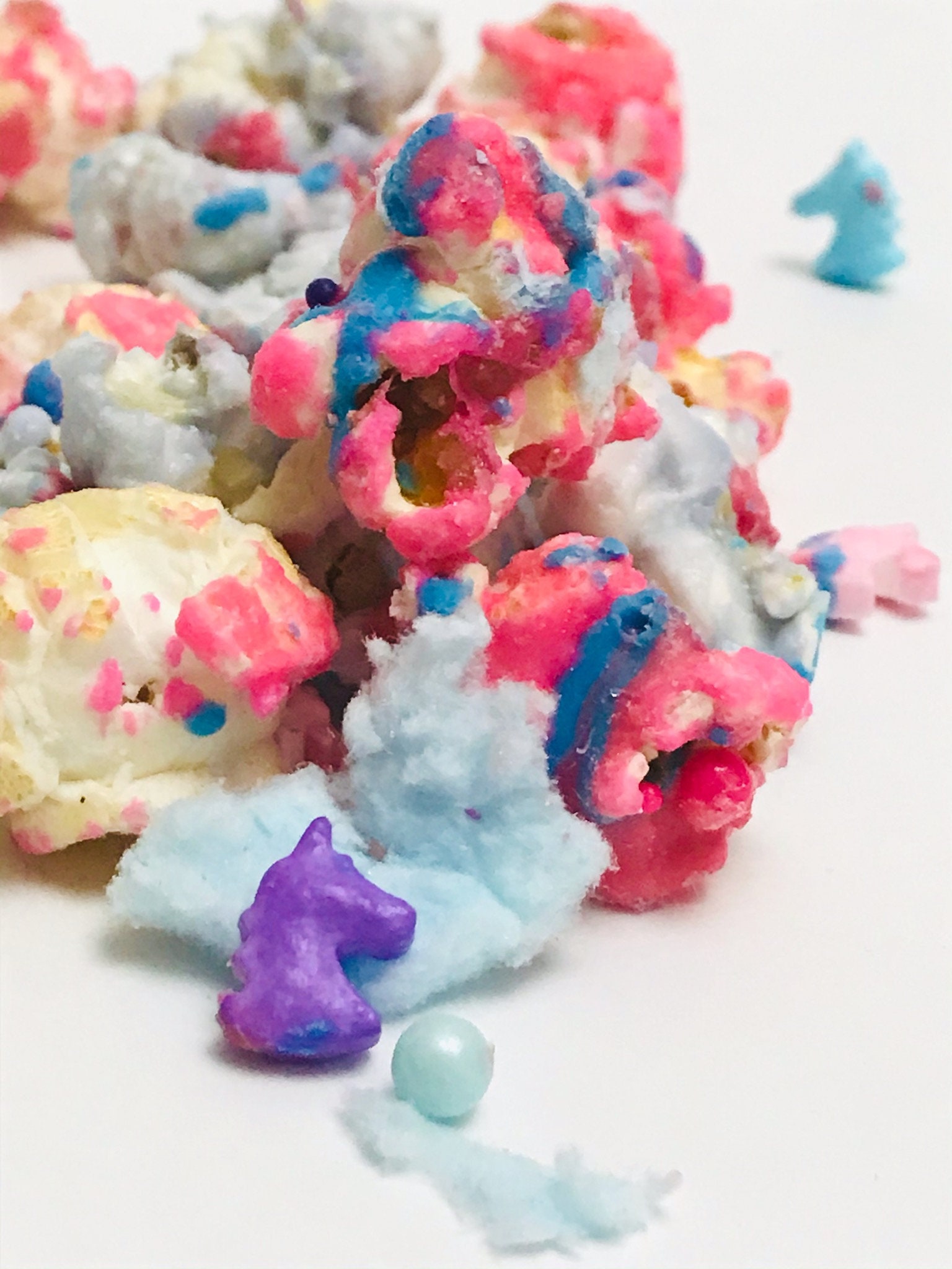 Cotton Candy Popcorn Gourmet Personalized Birthday Party - Etsy Canada