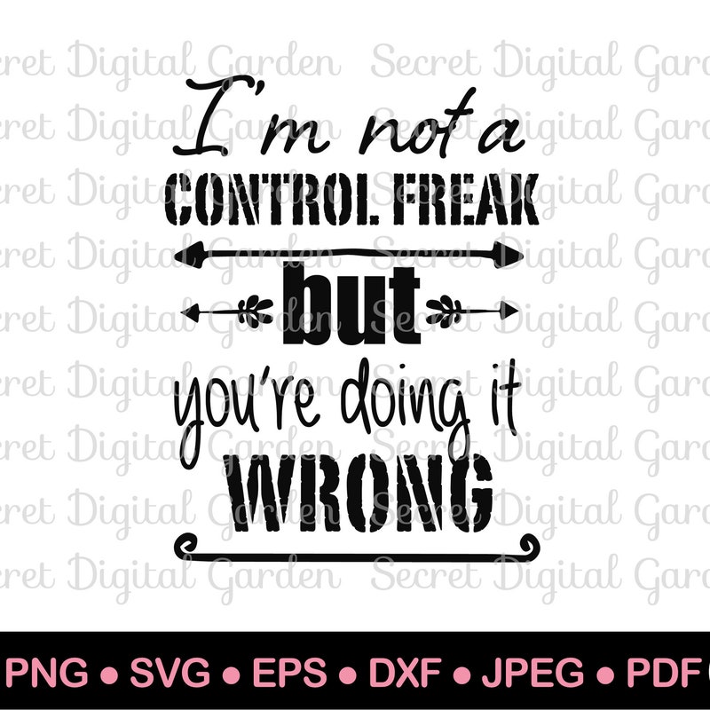 Control Freak Png - Etsy