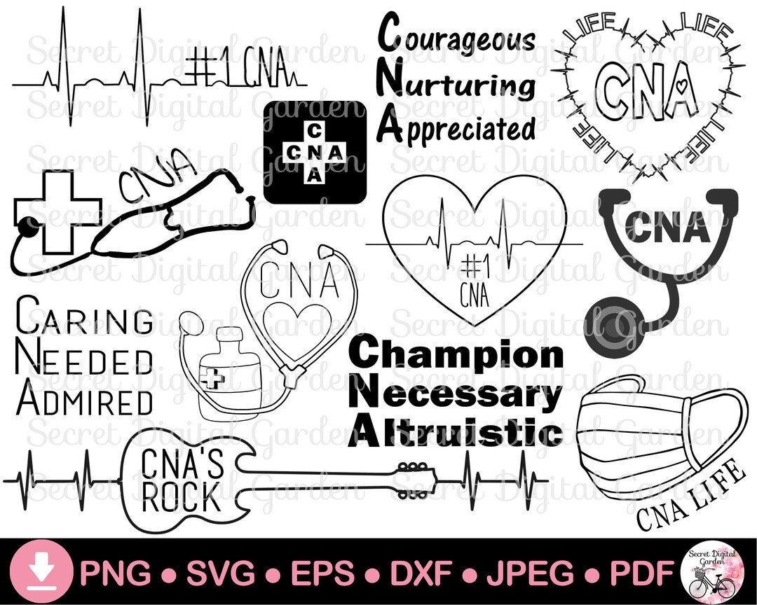 CNA Week, Nursing SVG, Nursing Gift Idea, Certified Nursing Assistant ...