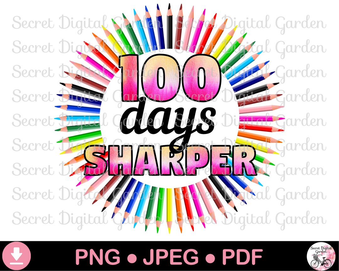 100 Days of School Shirt Design | 100th Day of School Png | 100 Days ...