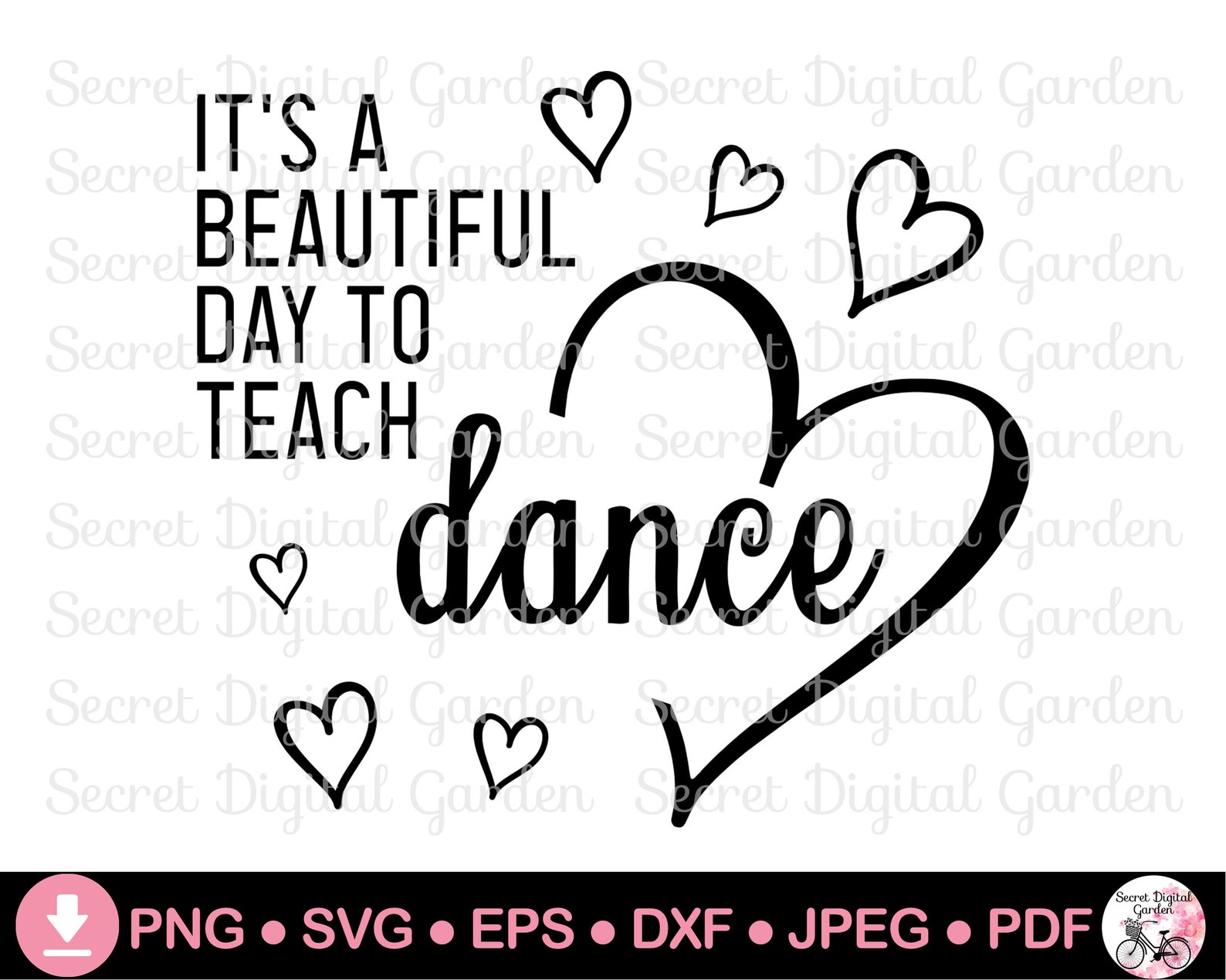 Dance Quotes SVG PNG | Dance Teacher Quote | Teacher Gift Idea ...
