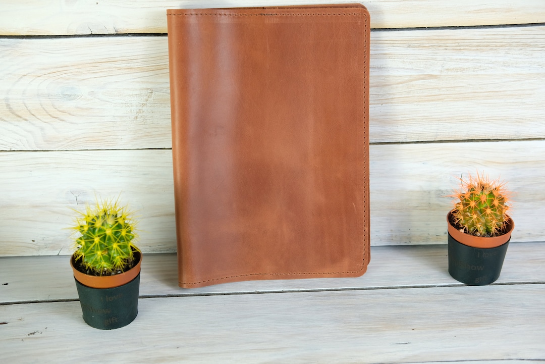 Handmade Vintage Leather Notebook Cover: Personalized A5 A6 Journal - Etsy