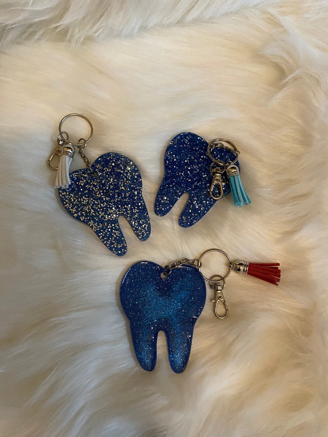Tooth Key Chain - Etsy