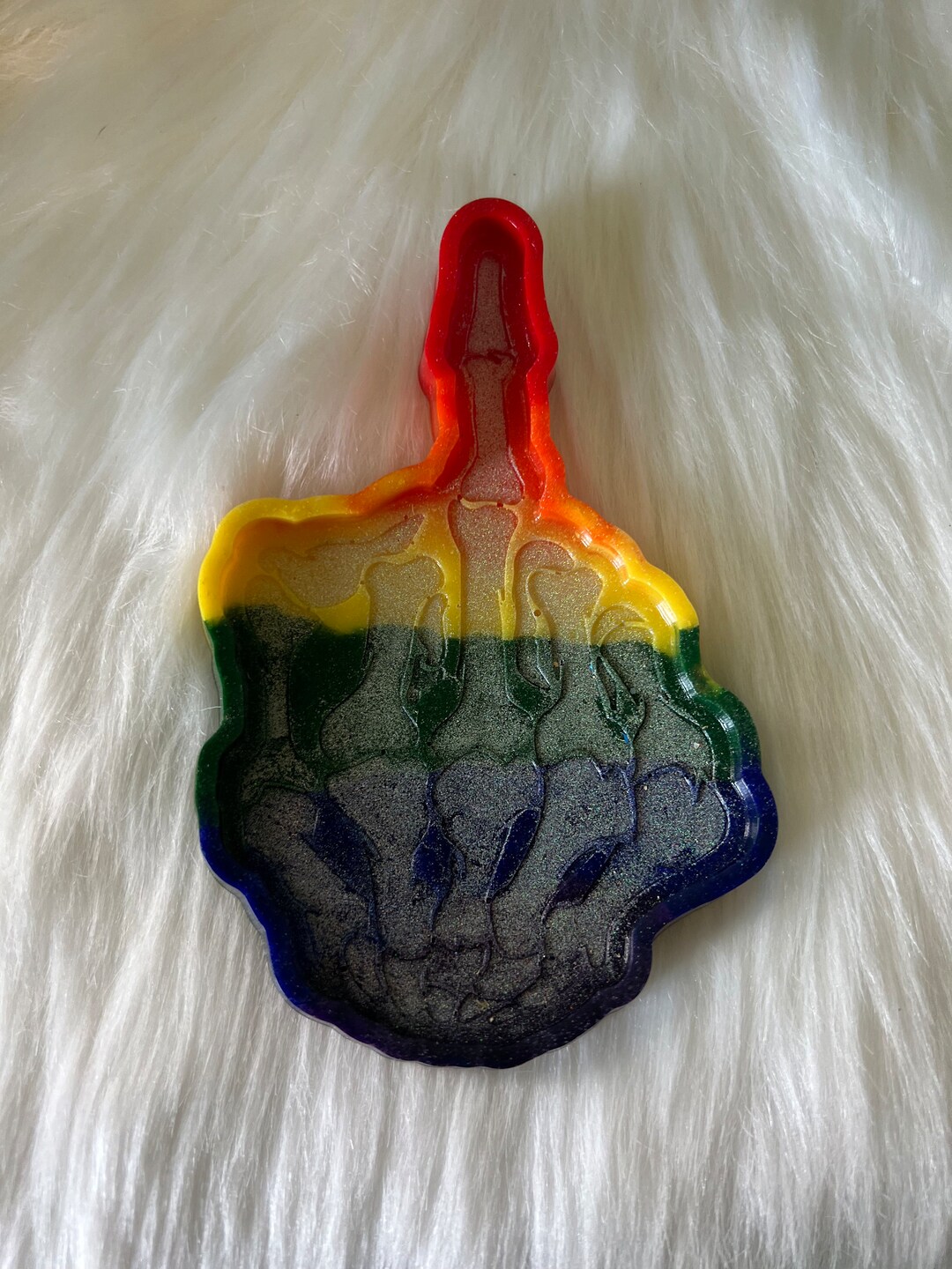 Customizable Middle Finger Tray - Etsy
