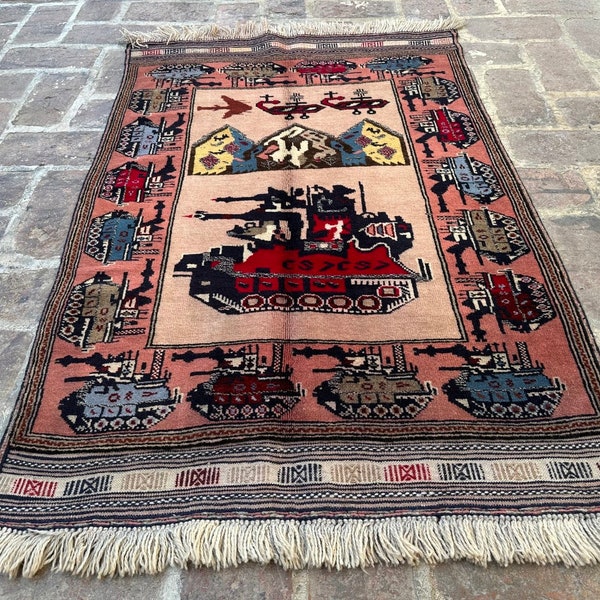 Pictorial Rug - Etsy