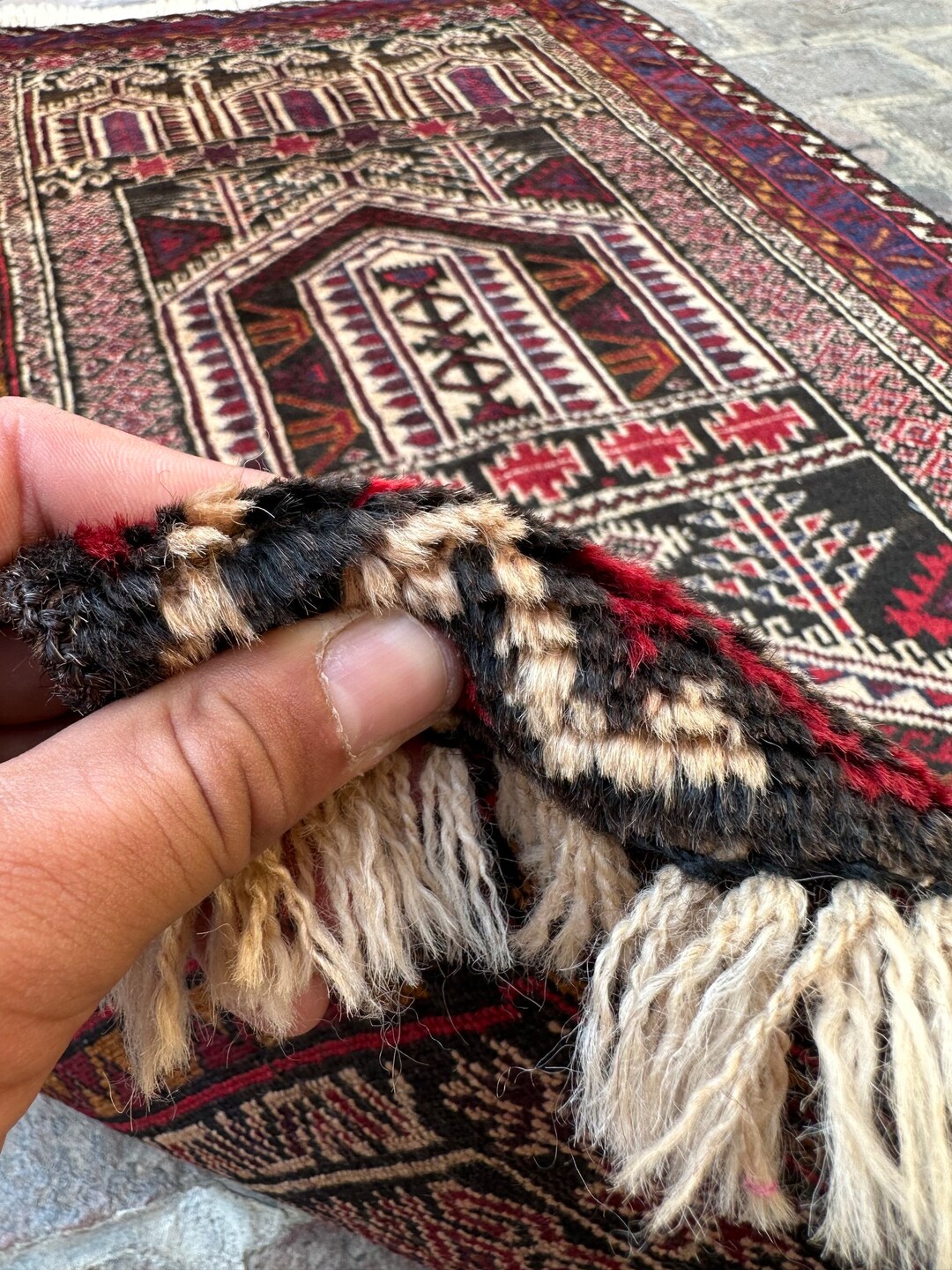 Traditional Prayer Rug 3x5 Afghan Antique Rug Faded Rug - Etsy