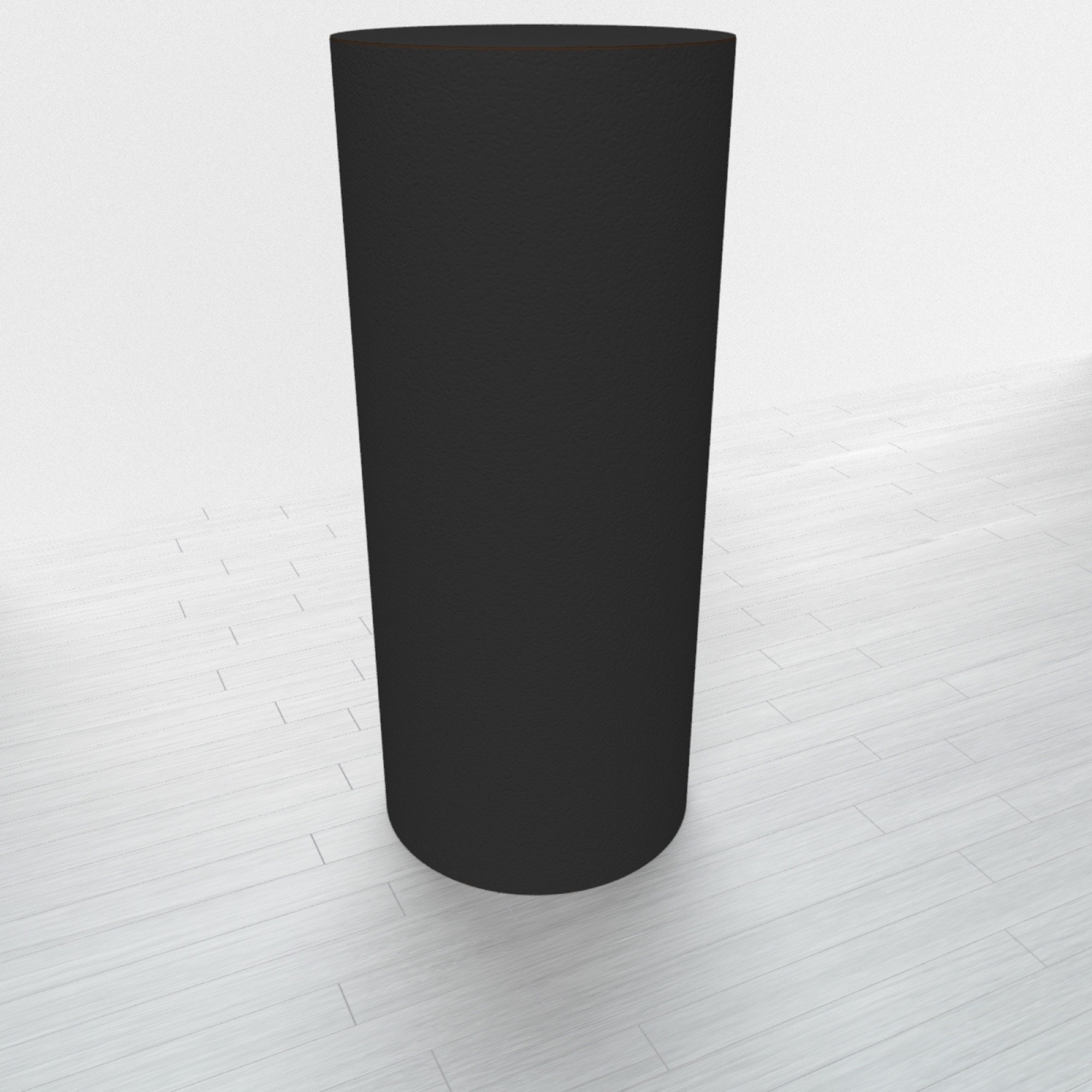 Cylindrical Pedestal - Black Base + Black Top - 18" X 18" X 42" - Etsy