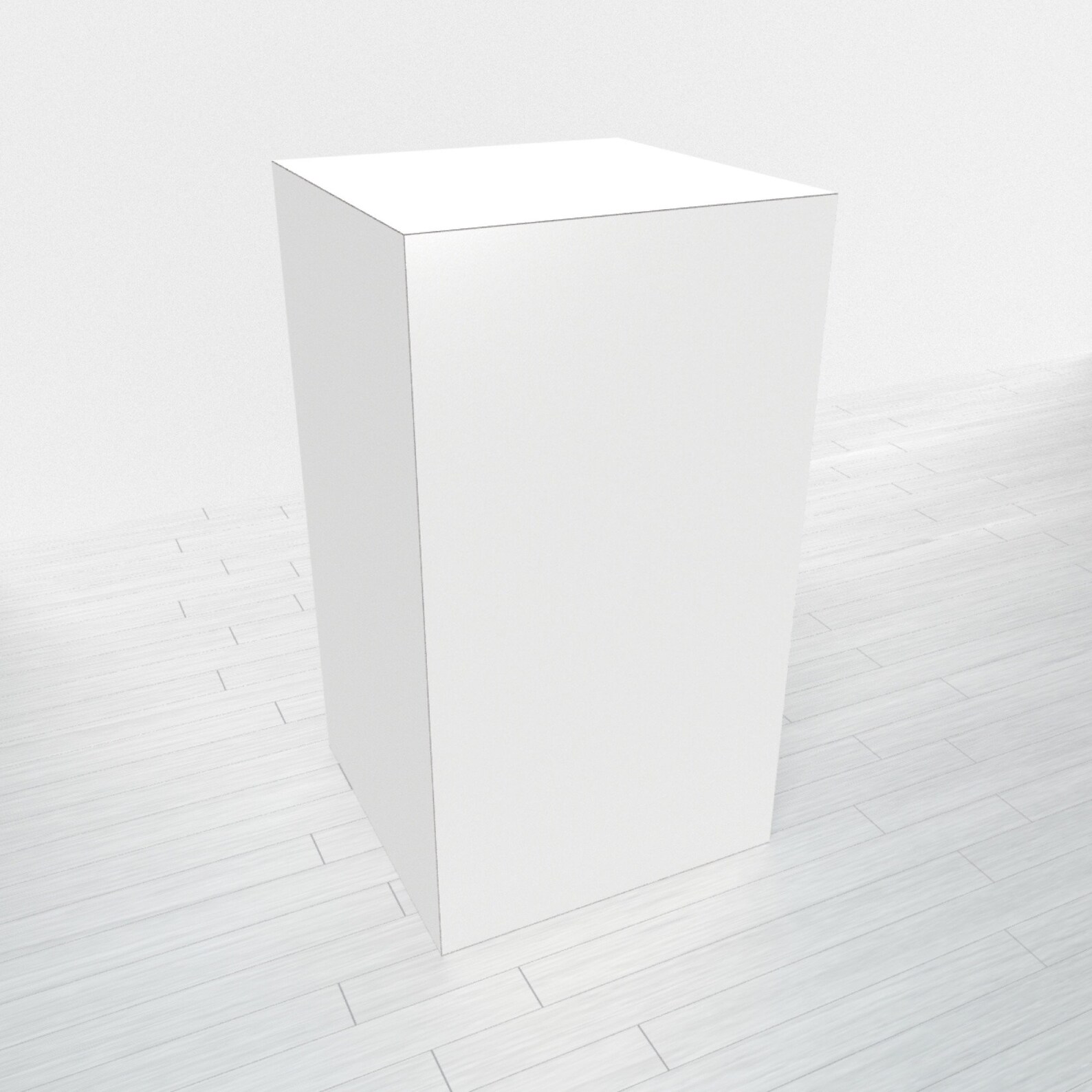 Rectangle Pedestal - White Base + White Top - 20" X 20" X 36" - Etsy