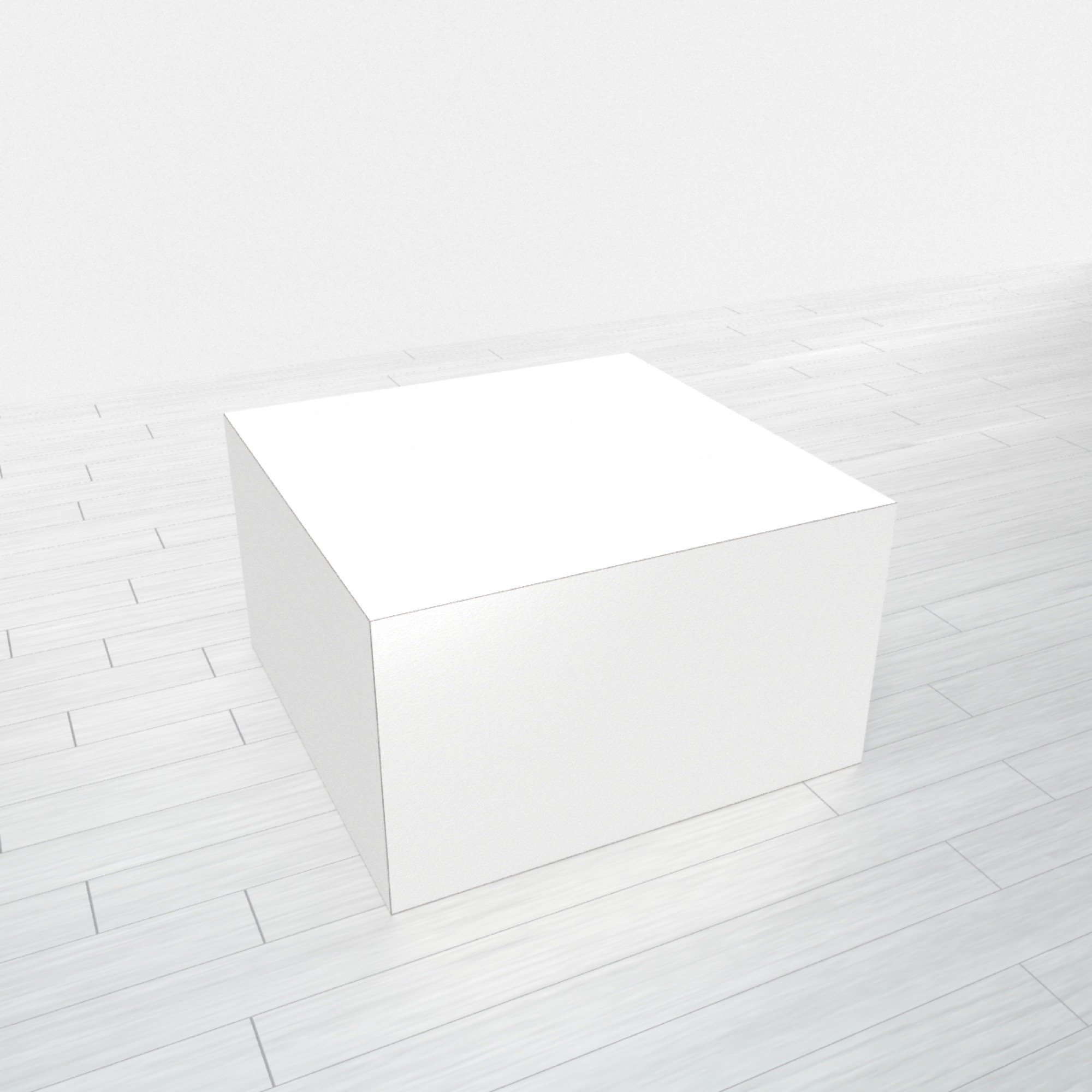 Rectangle Pedestal - White Base + White Top - 20" X 20" X 12" - Etsy