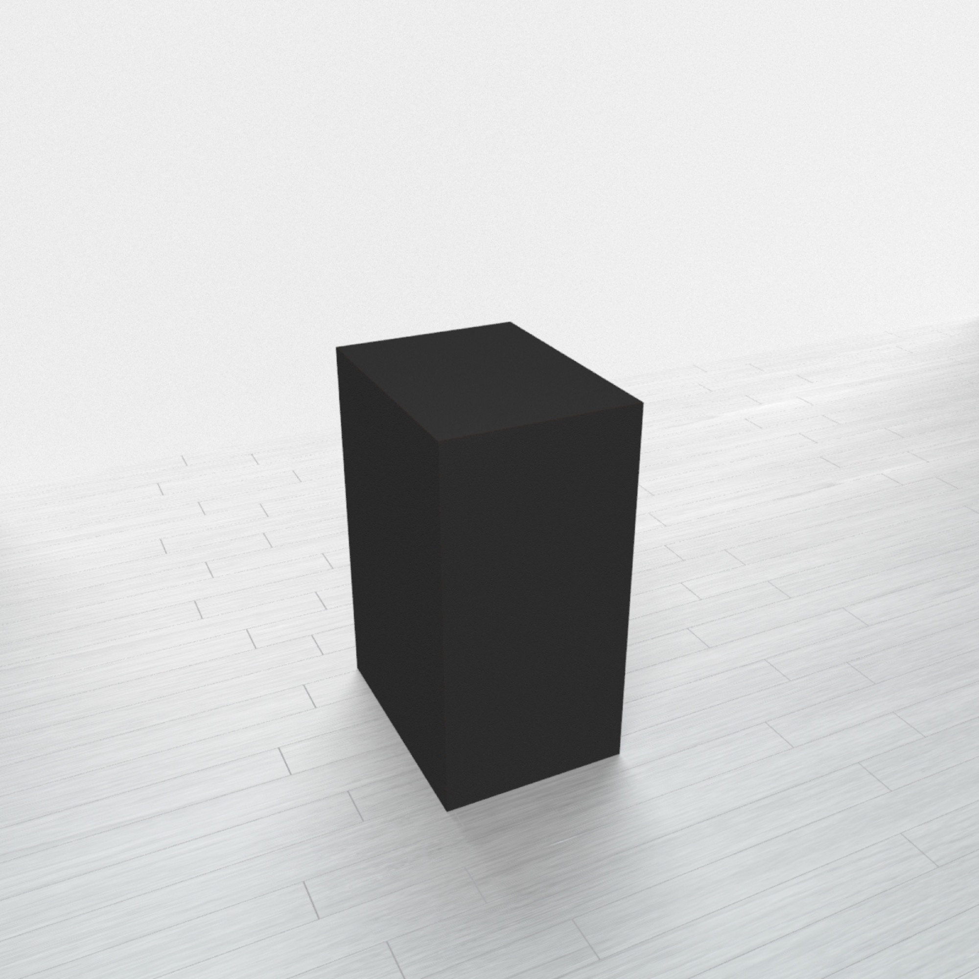 Rectangle Pedestal - Black Base + Black Top - 12" X 16" X 24" - Etsy