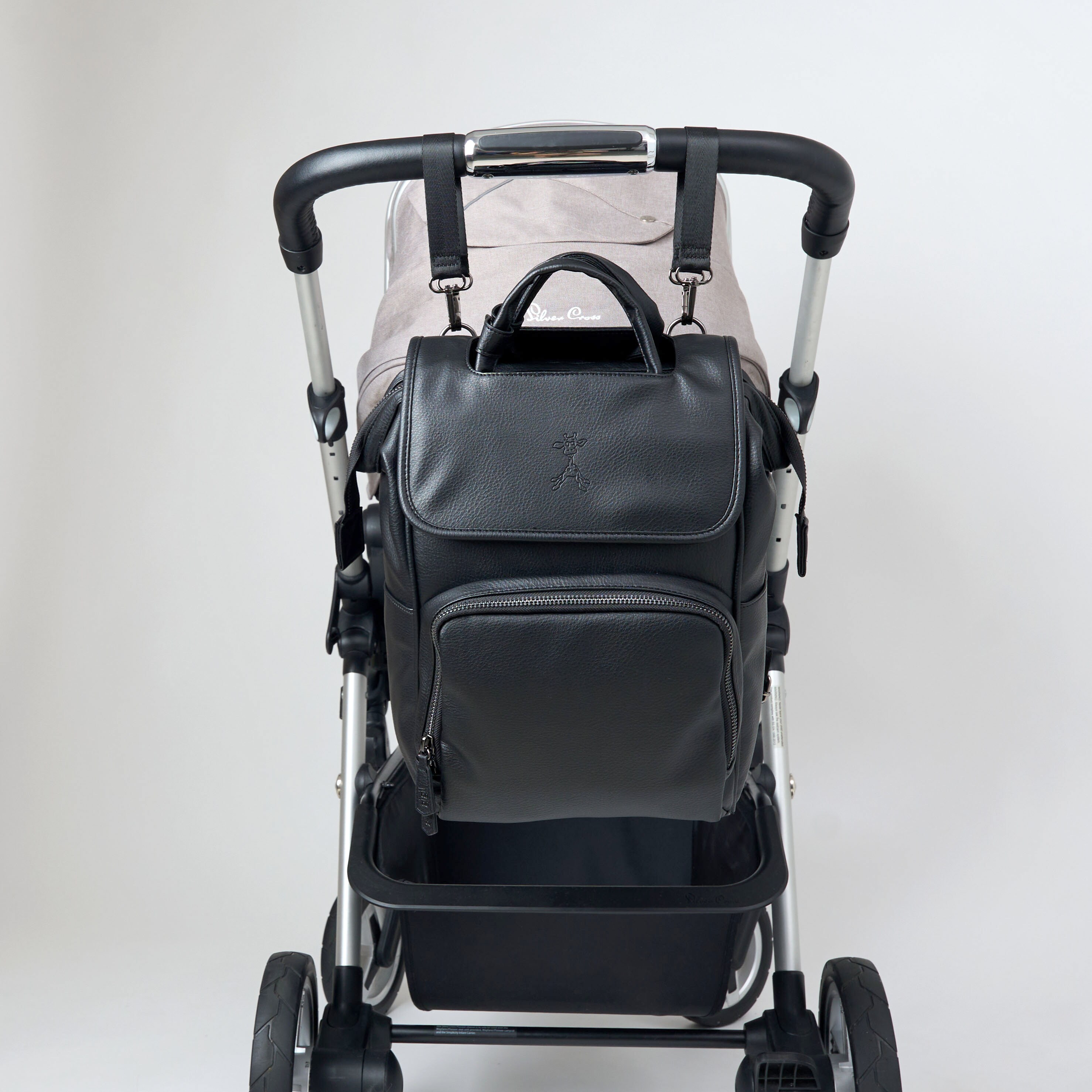 Black Baby Changing Backpack, Hospital Bag, Changing Mat, Water ...