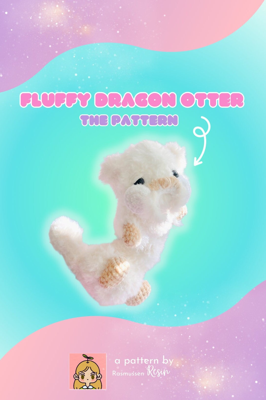 Dragon Otter- PDF Digital Crochet Pattern - Etsy