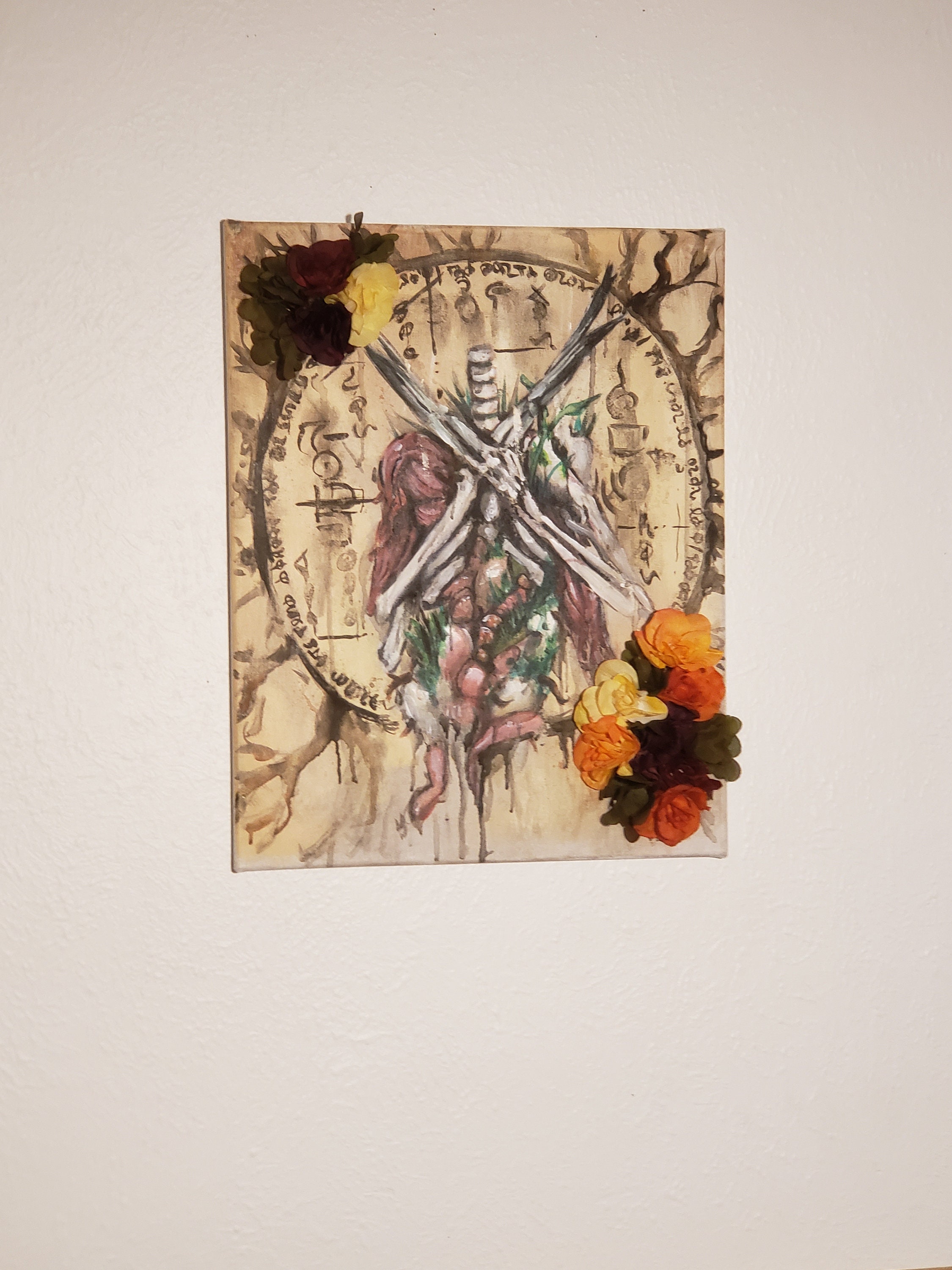 Under the Roses - Painting - Etsy