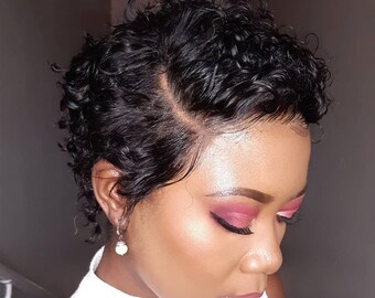 Pixie Lace Wig - Etsy