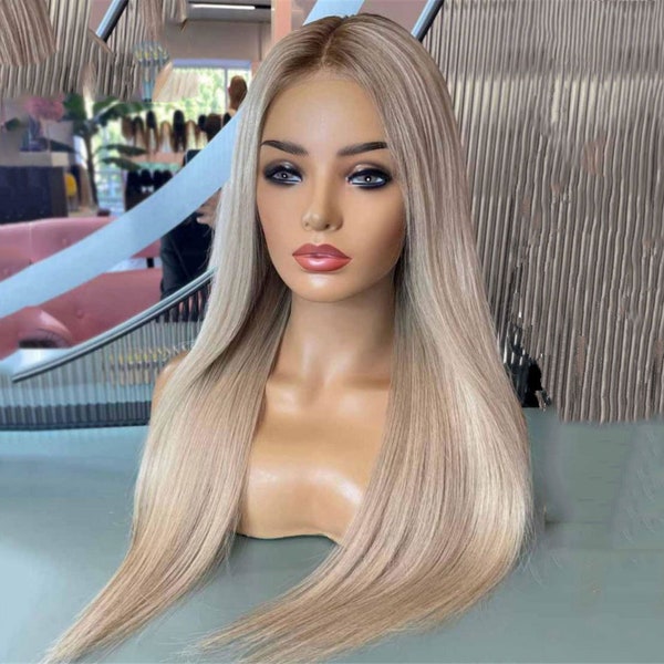 Ash Blonde Wig - Etsy
