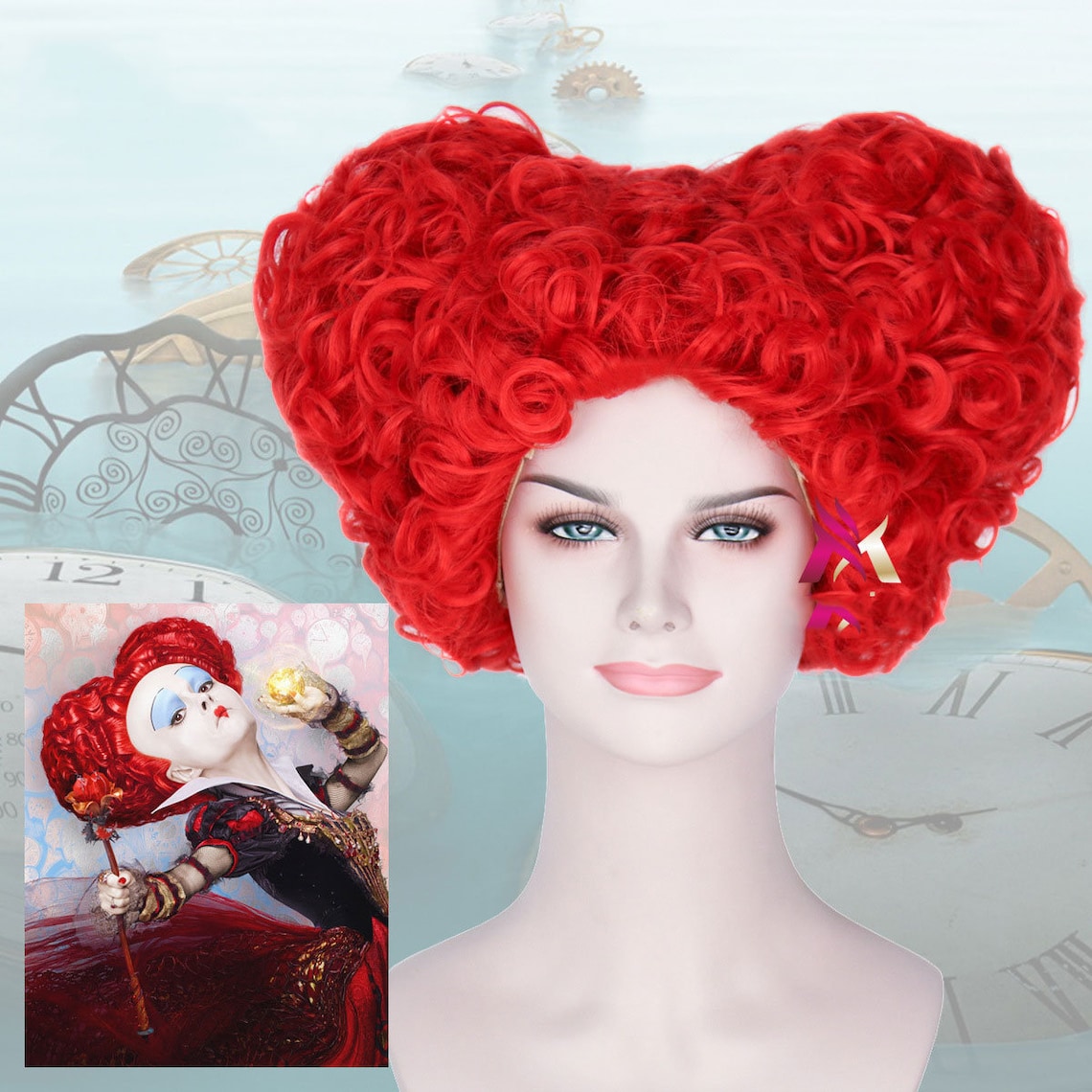 Wig Halloween Wig Role Play Wig Short Red Cosplay Wig Costume - Etsy