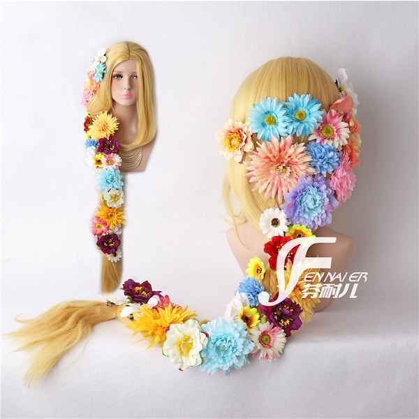 Rapunzel Wig Etsy