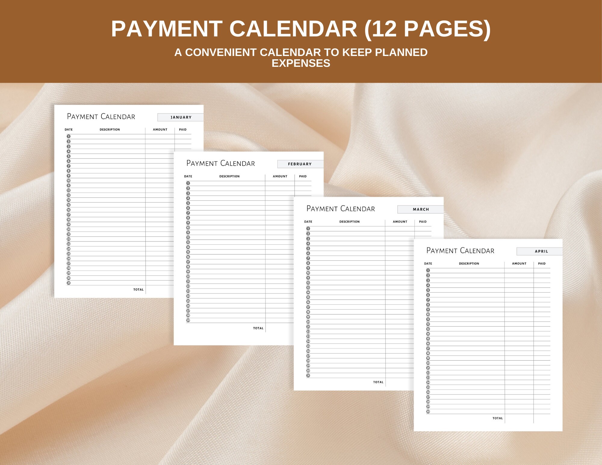 Wedding Budget Tracker, Printable Template Wedding Budget Planner ...