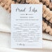 Mad Libs Wedding Vows, Bridal Shower Game Minimalist, Write Wedding Vow ...