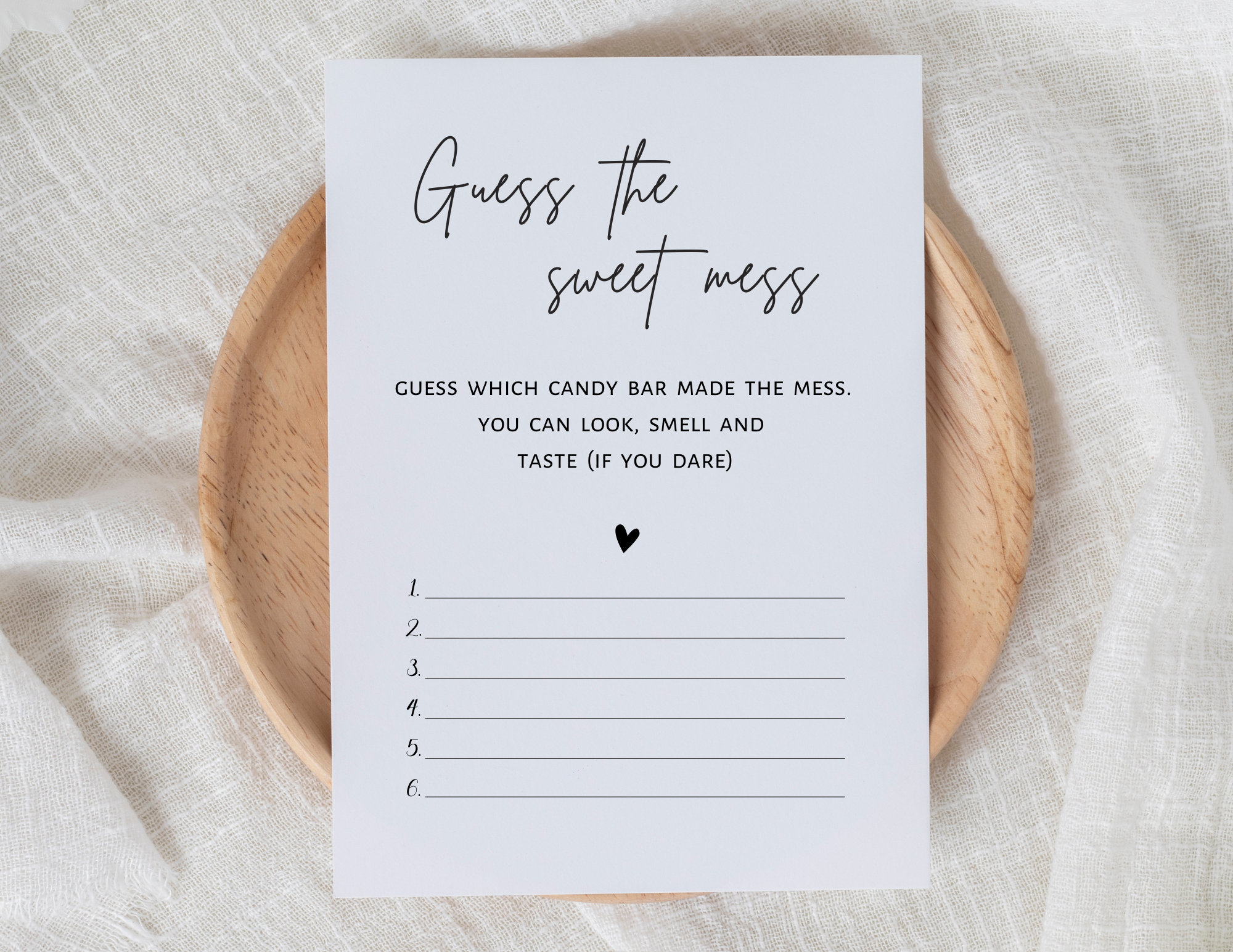 Guess the Sweet Mess, Baby Shower Games, Dirty Diaper Game, Guess the ...