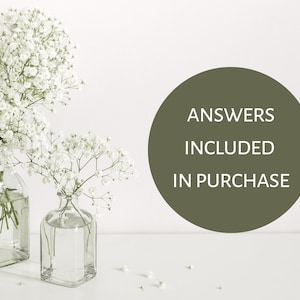 Bridal Shower Jeopardy Game: Greenery Design (PDF Download) - Etsy