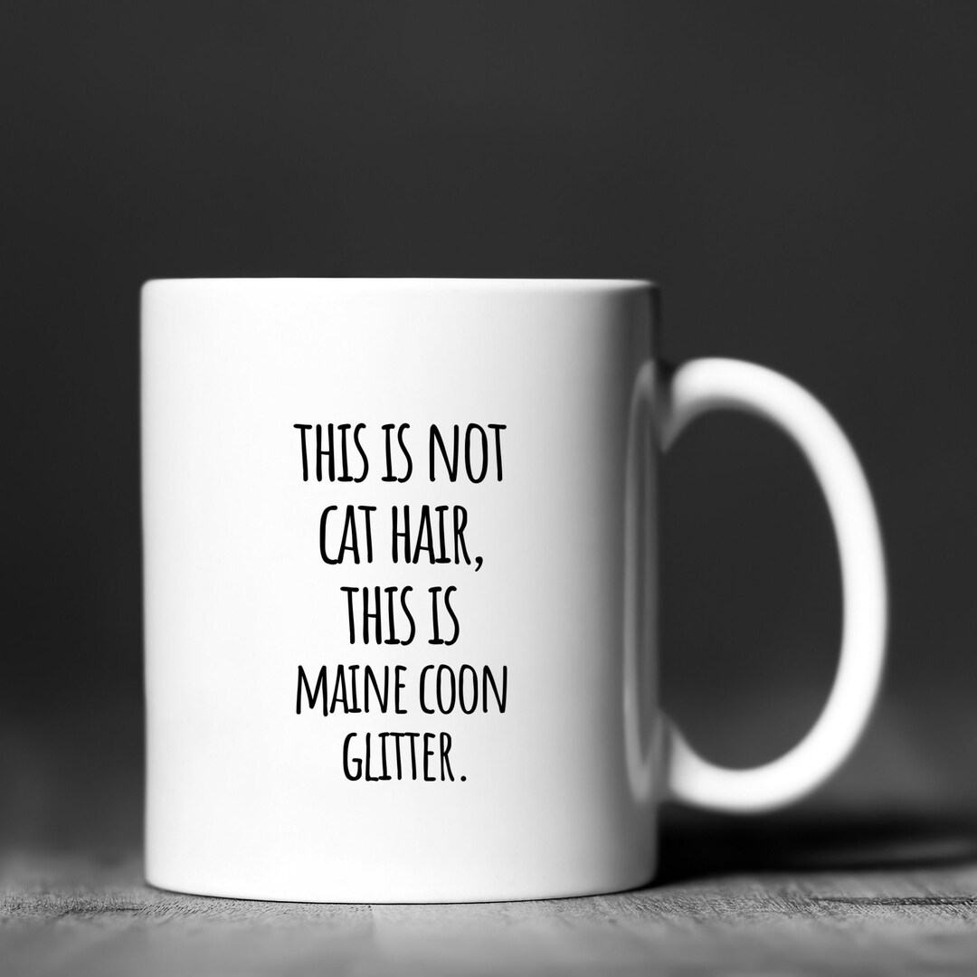 Maine Coon Cat Coffee Mug, Mancoon Cat Mug, Mancoon Cat Stuff, Gift for ...