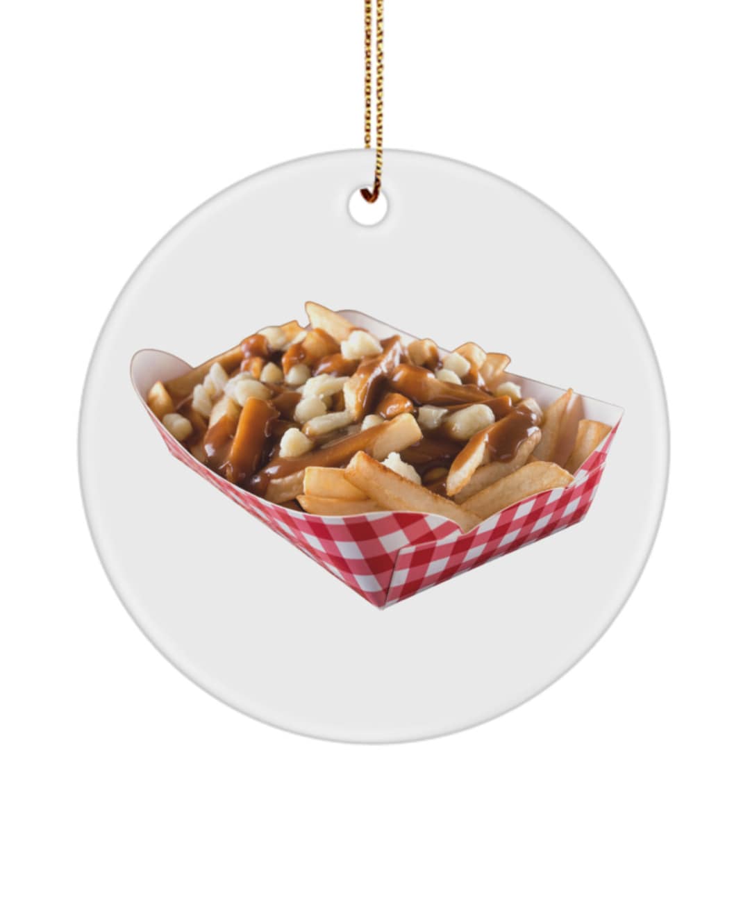 Poutine Ornament, Poutine Christmas Ornament, Canadian Food Ornament - Etsy