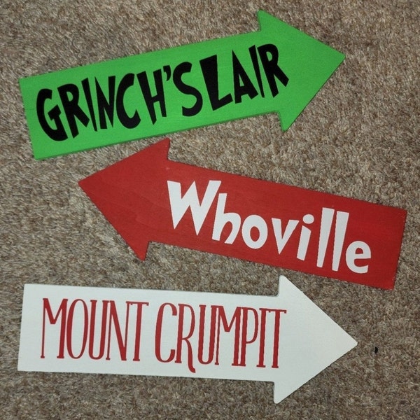Grinch Sign - Etsy