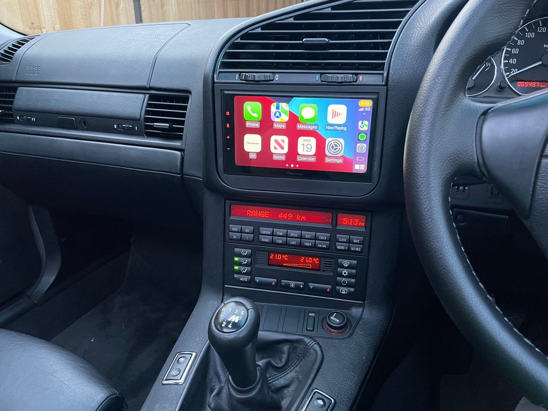 BMW E36 Double DIN Headunit Fascia Panel Bezel KIT - Etsy