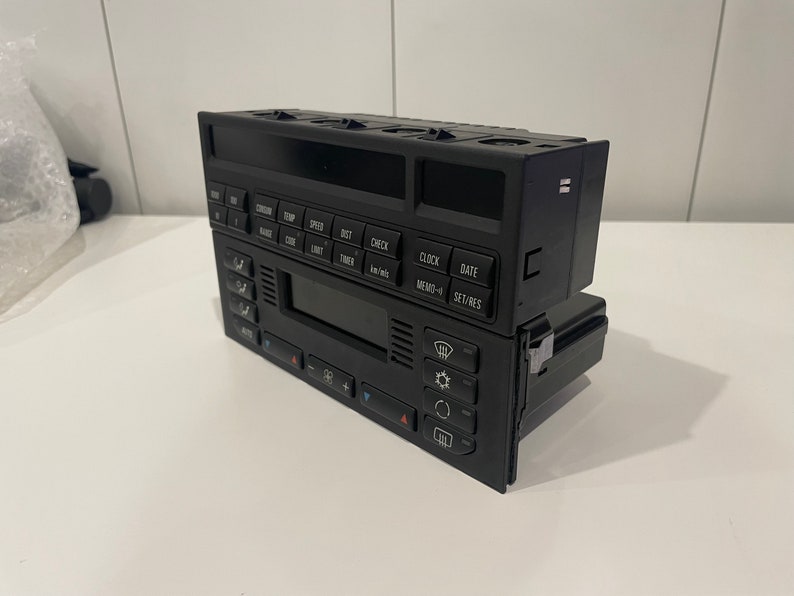 BMW E36 Square AC Climate Control Face for Double DIN Headunit - Etsy