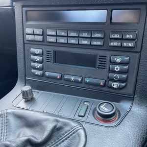 BMW E36 Double DIN Headunit Fascia Panel Bezel KIT - Etsy