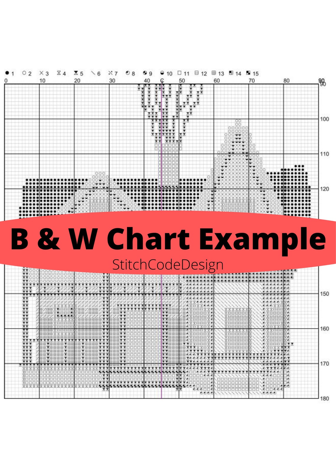 House UP Cross Stitch Pattern. PDF. Balloon House Cross Stitch Pattern ...