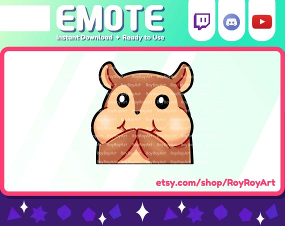 Twitch Emote Squirrel Laughing Meme BONUS | Etsy