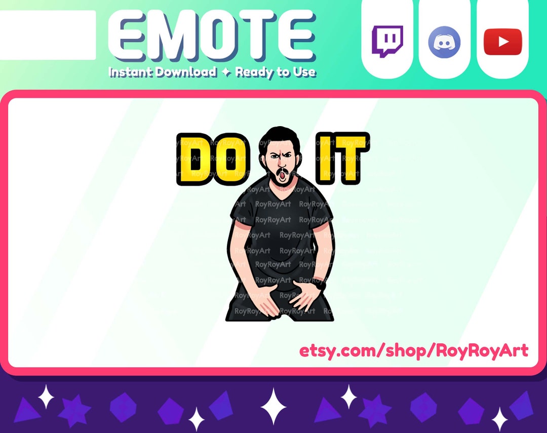 Twitch Emote Meme Do It - Etsy