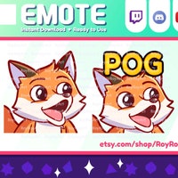 Twitch Emote Cute Potato Hype Emote / Sub Emoji - Etsy
